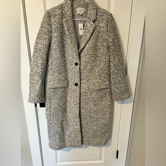LOFT | Jackets & Coats | Loft Womens Boucle Coat | Poshmark